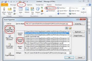 2 Easy Ways to Attach Folders to Emails as Hyperlinks