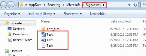 How to Archive and Restore Your Outlook Signatures
