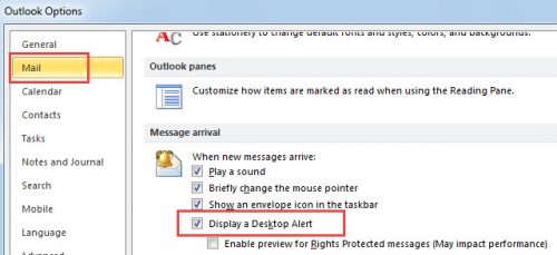 2 Steps to Enable New Mail Alerts for Specific Accounts Only