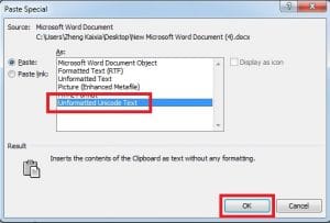 3 Ways to Paste Texts in Word without Format