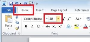 5 Simple Ways to Change Font Size in Your Word