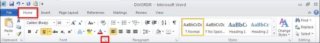 How to Increase the Space between Text and Underline in Your Word
