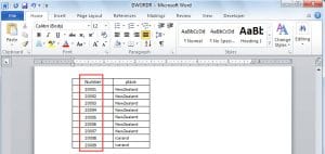 How to Insert Sequential Numbers in Word Table: 5 Methods