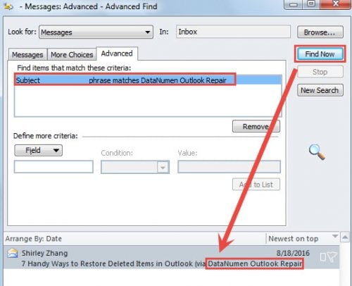 How to Find Emails with an Exact Word or Phrase in Outlook