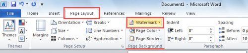 2 Steps to Add a Watermark to Outlook Email Messages