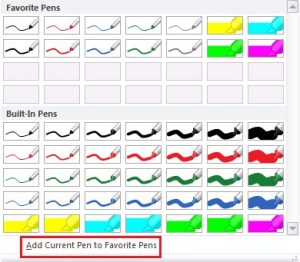 How to Mark on Your Excel Worksheets via Colorful Pens