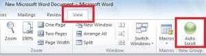 How to Scan Your Word Document More Conveniently via Automatic Scroll