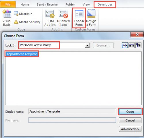 2 Ways to Create Appointment and Meeting Templates in Outlook