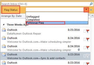 How to Remove the Flags of Outlook Emails Individually or in Batches