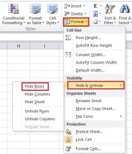 2 Easy Ways to Hide Specific Rows or Columns in Your Excel
