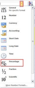 3 Methods to Set Data to Percentage Format in Your Worksheet