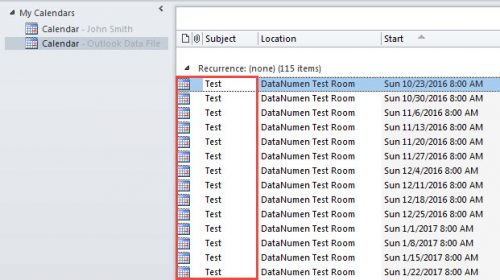 2 Steps to Convert All the Recurrences of an Appointment into Separate Ones