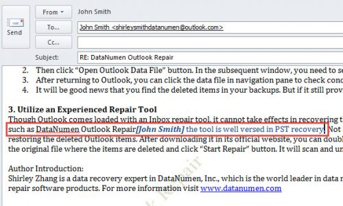 2 Methods to Add Comments to an Email in Outlook