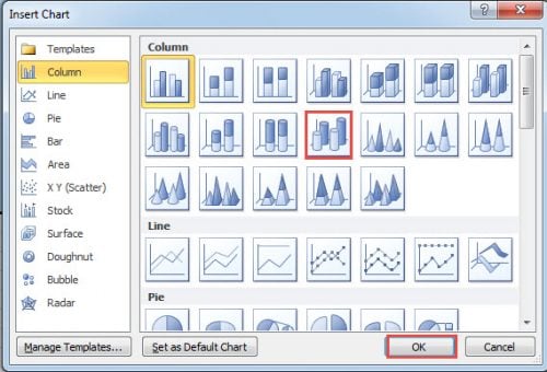 How to Create a 3-D Cylinder Chart in Your Excel Worksheet