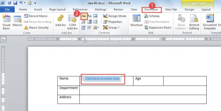 2 Tips to Add Format Hints when Inputting Texts and Dates in Your Word
