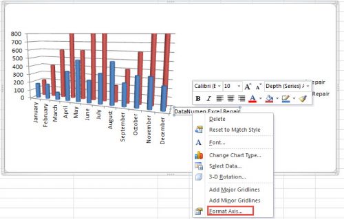 How to Create a 3-D Cylinder Chart in Your Excel Worksheet