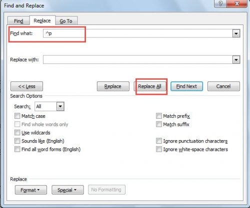 How to Quickly Delete Extra Blank Lines in Your Word Document