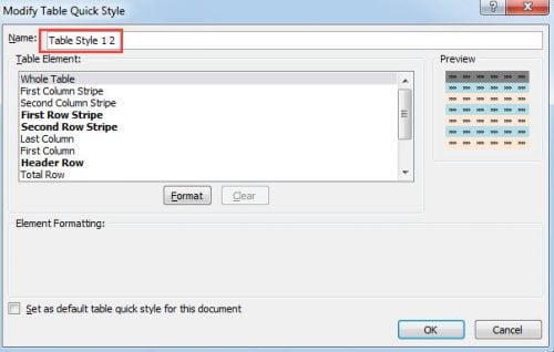 How to Create and Manage a Custom Table Style in Your Excel Worksheet