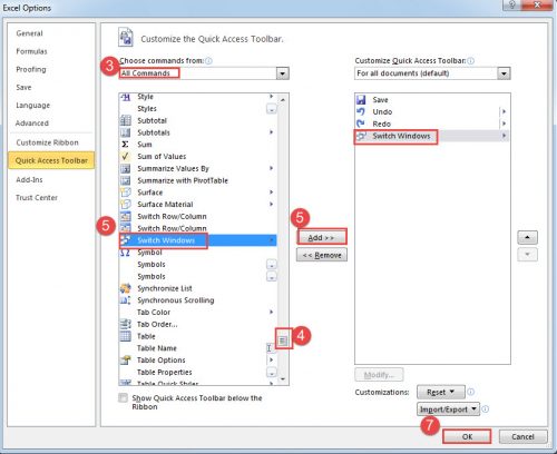 3 Methods to Quickly Switch between Multiple Excel Workbooks