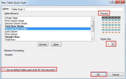 How to Create and Manage a Custom Table Style in Your Excel Worksheet