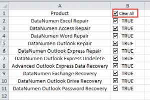 How to Quickly Select or Unselect all Checkboxes in Your Excel ...