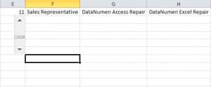 How to Embed a Scrollable Area inside Your Excel Worksheet