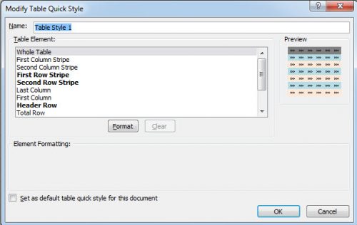 How to Create and Manage a Custom Table Style in Your Excel Worksheet