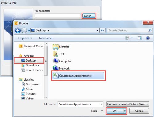2 Steps to Create Countdown Appointments in Outlook Calendar