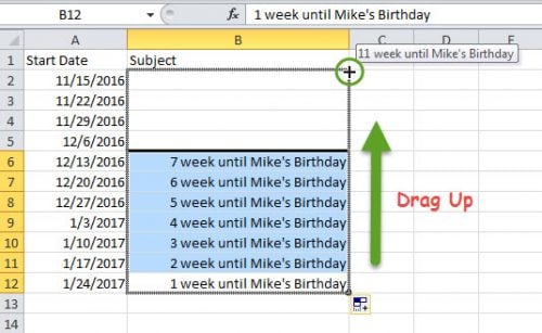 2 Steps to Create Countdown Appointments in Outlook Calendar