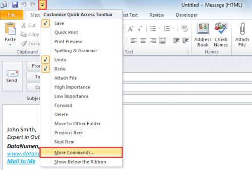 2 Ways to Quickly Set the Category for a New Outlook Message