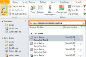 4 Methods to Quickly Find All Meeting Related Emails in Outlook