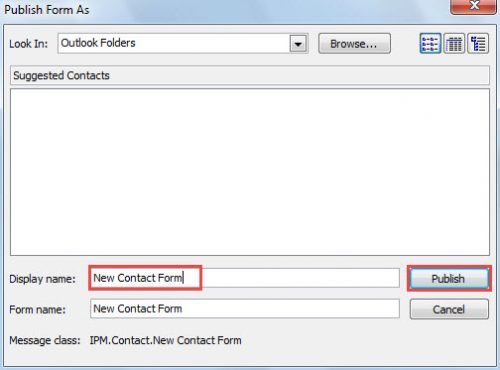 How to Customize the New Contact Form in Your Outlook
