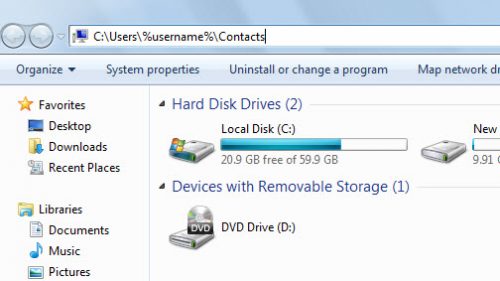 2 Steps to Import Multiple Contacts from a Single vCard File into Outlook