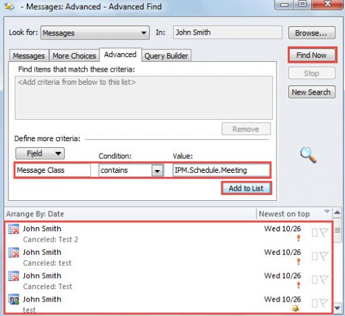 4 Methods to Quickly Find All Meeting Related Emails in Outlook