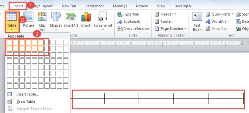 6 Different Methods to Create a Table in Your Word Document