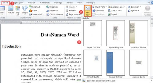 3 Methods to Put Texts to the Margin of Your Word Document