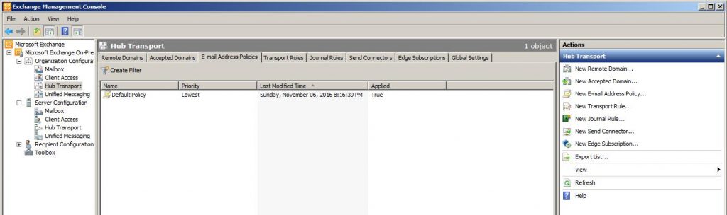 Deep Dive Email Address Policies in Exchange Server