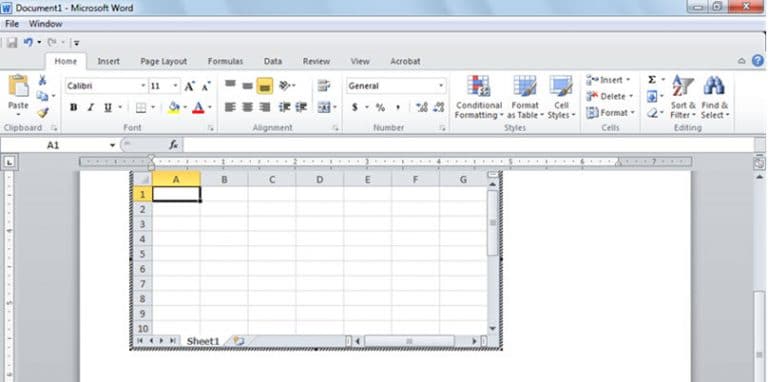 Word Belgenizde Tablo Oluşturmanın 6 Farklı Yöntemi