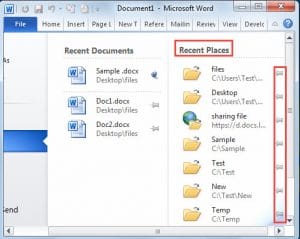 4 Quick Tips to Access Your Recent Word Documents
