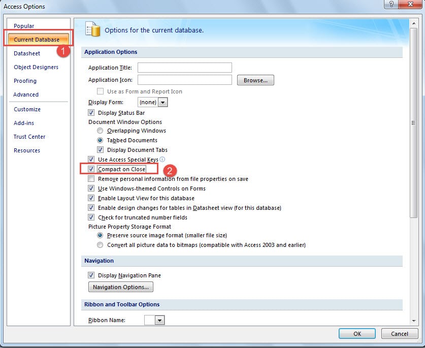 4 Different Ways To Use “compact And Repair” Feature To Solve Access Database Corruption