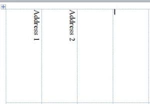 How to Use Word to Create Different Address Labels in One Paper Sheet
