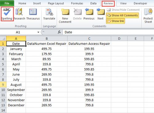 2 Methods to Add Additional Words to Your Excel Dictionary