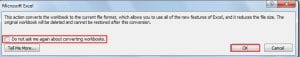 2 Effective Methods to Convert Older Excel File to New Format