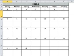 How to Create a Calendar in Your Excel Worksheet with VBA Script - Data ...