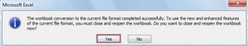 2 Effective Methods to Convert Older Excel File to New Format