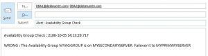 How to Get Alert Email on Failover in Your Always On Availability Group ...