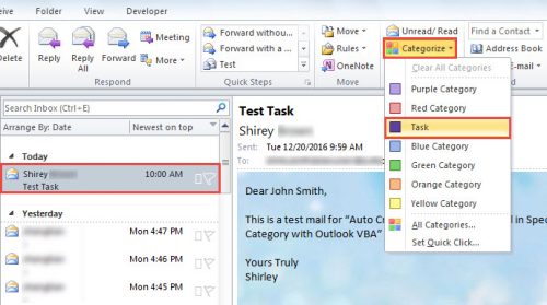 How to Auto Create a Task whenever a Specific Category Is Assigned to ...