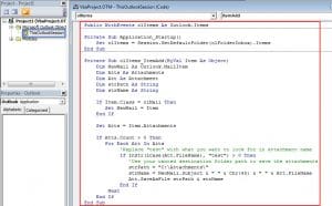 How to Auto Save Specific Email Attachments with Outlook VBA