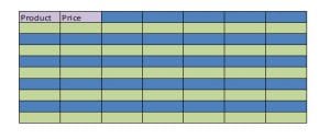 2 Methods to Alternate Row or Column Colors in Your Word Table