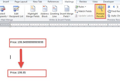 5 Cara Berguna untuk Mempertahankan Format Angka Saat Menggunakan Mail ...
